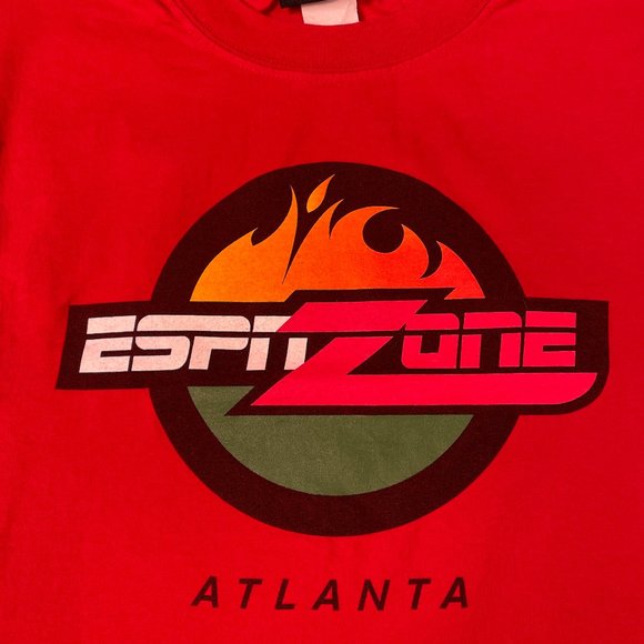 ESPN | Shirts | Espn Zone Atlanta Mens 2xl Tshirt Heavy Duty 9s | Poshmark